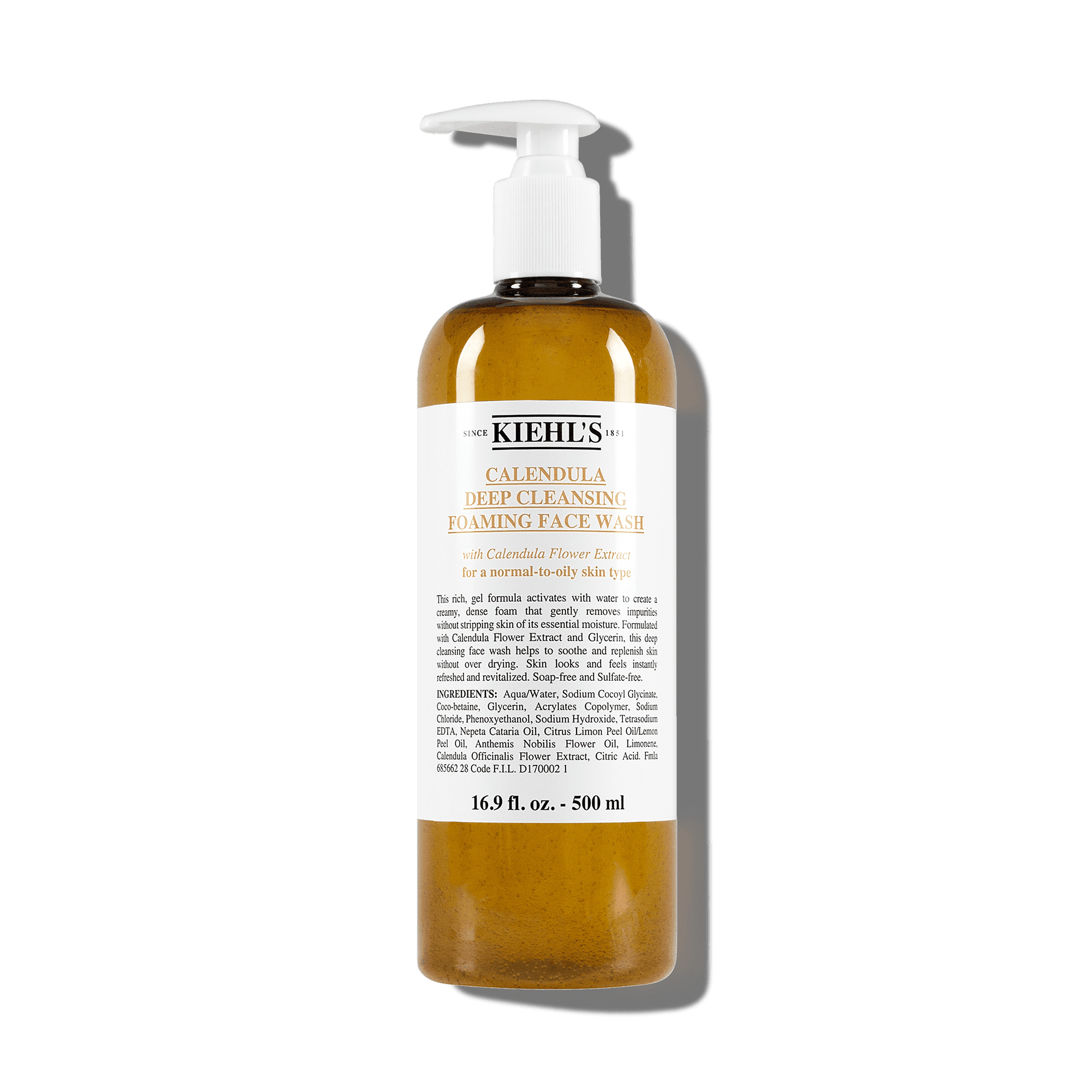 Calendula Foaming Face Wash Cleansers Scrubs Kiehl s IE