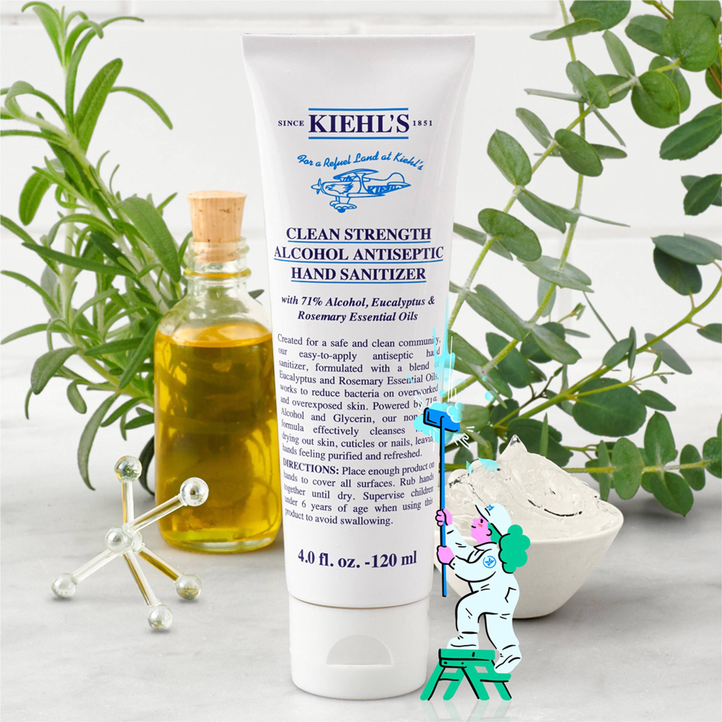 Clean Strength Alcohol-Based Purifying Hand Gel | Kiehl's IE